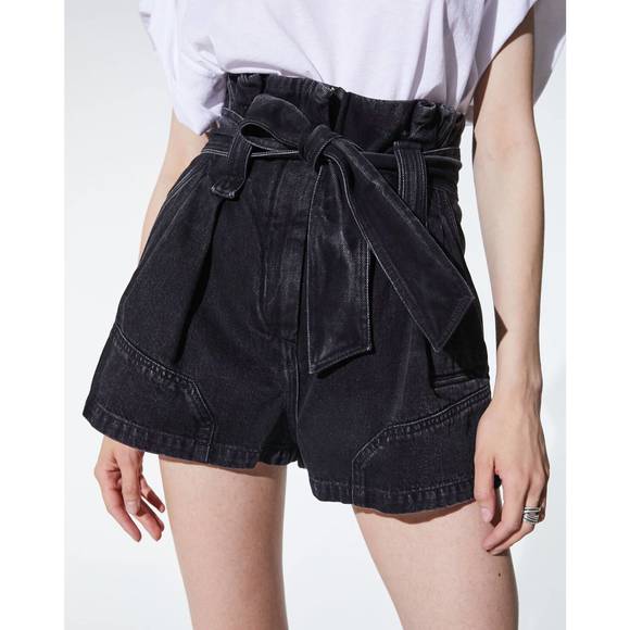 IRO | Shorts | New Iro Helian Short In Black | Poshmark